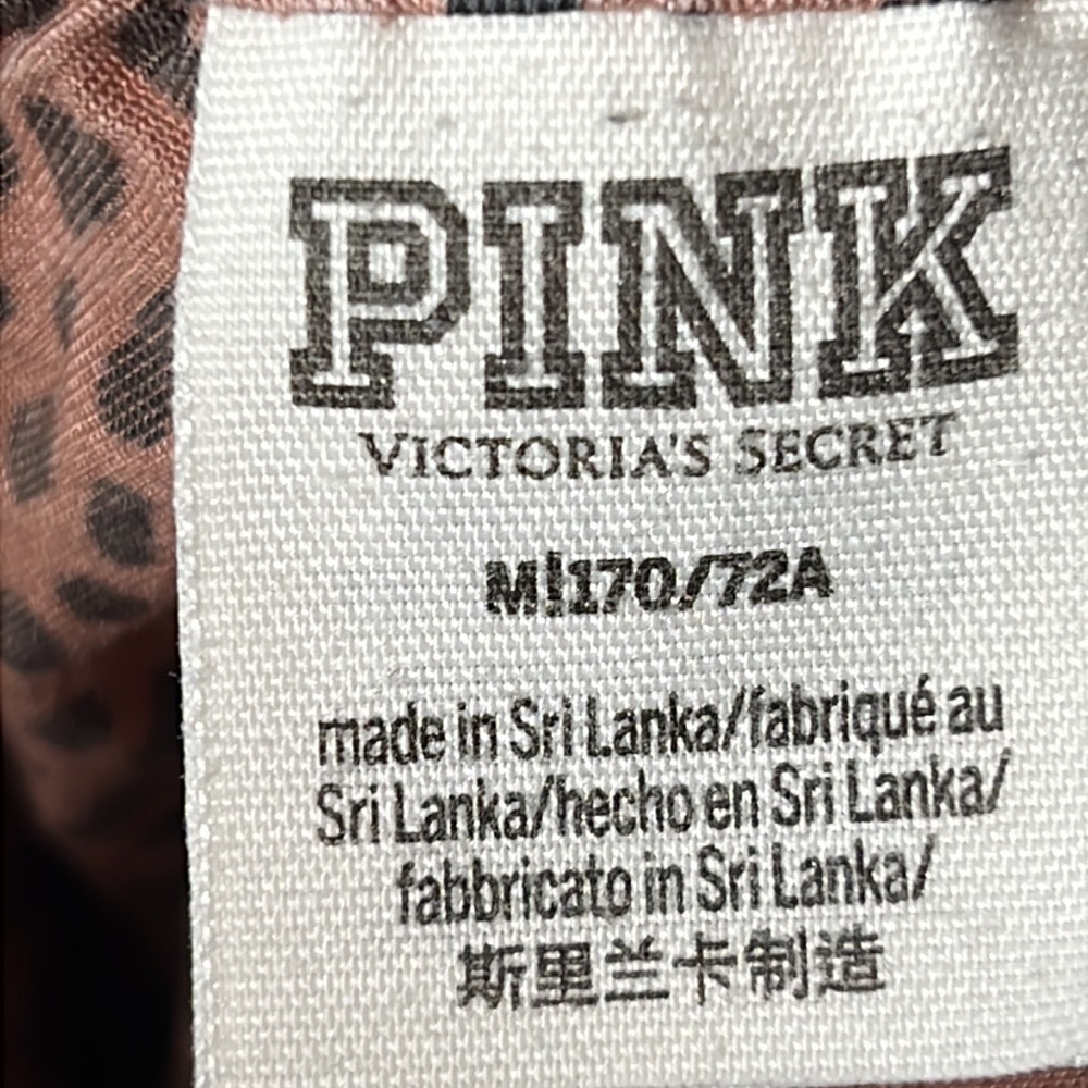 Pink Victoria Secret Leopard Cheetah Animal Print Jog… - Gem